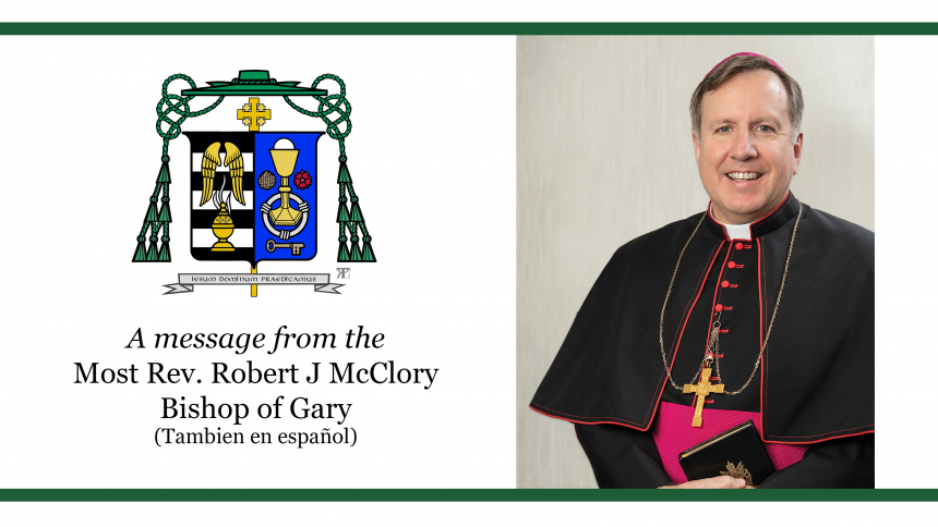Bishop McClory's Columns | Diocese of Gary