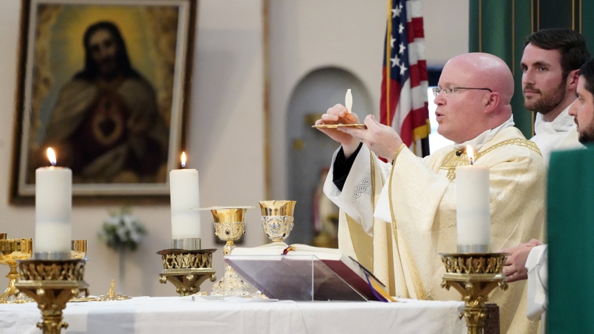 Pilgrim priest: National Eucharistic Pilgrimage helps reveal the church ...