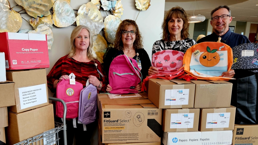 Franciscan Health Dyer, Munster donate school supplies, cereal for ...